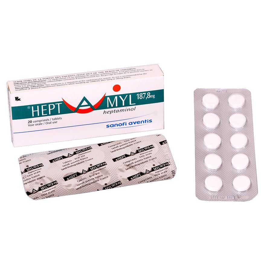 Heptamyl là thuốc gì? Công dụng, liều dùng | Bcare.vn