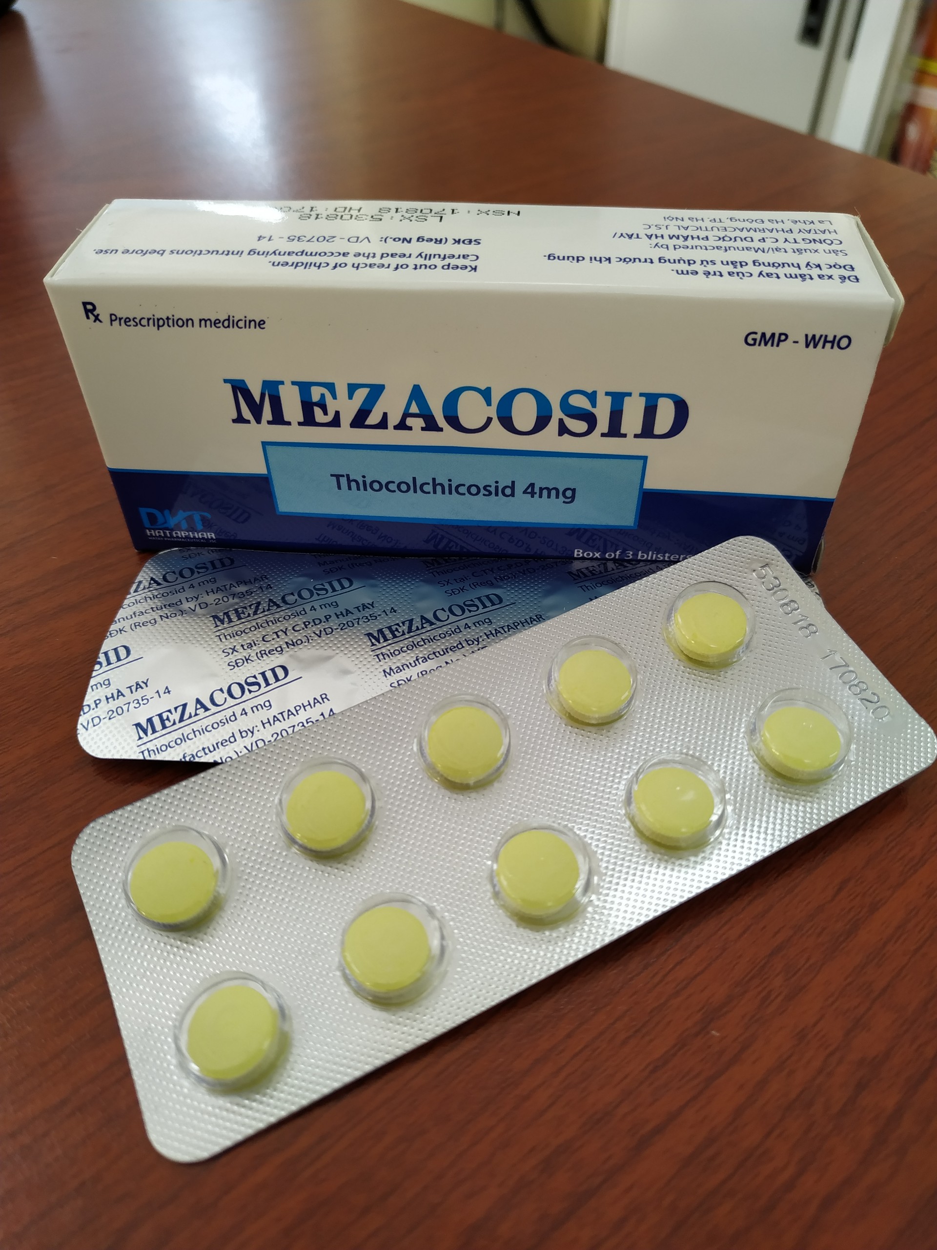 Mezacosid là thuốc gì? Công dụng, liều dùng | Bcare.vn